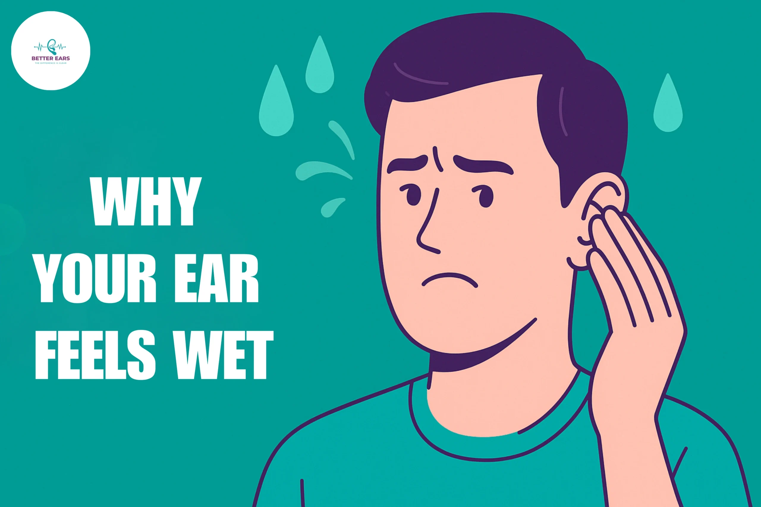 Why Your Ear Feels Wet: Common Causes, Warning Signs, and Safe ...