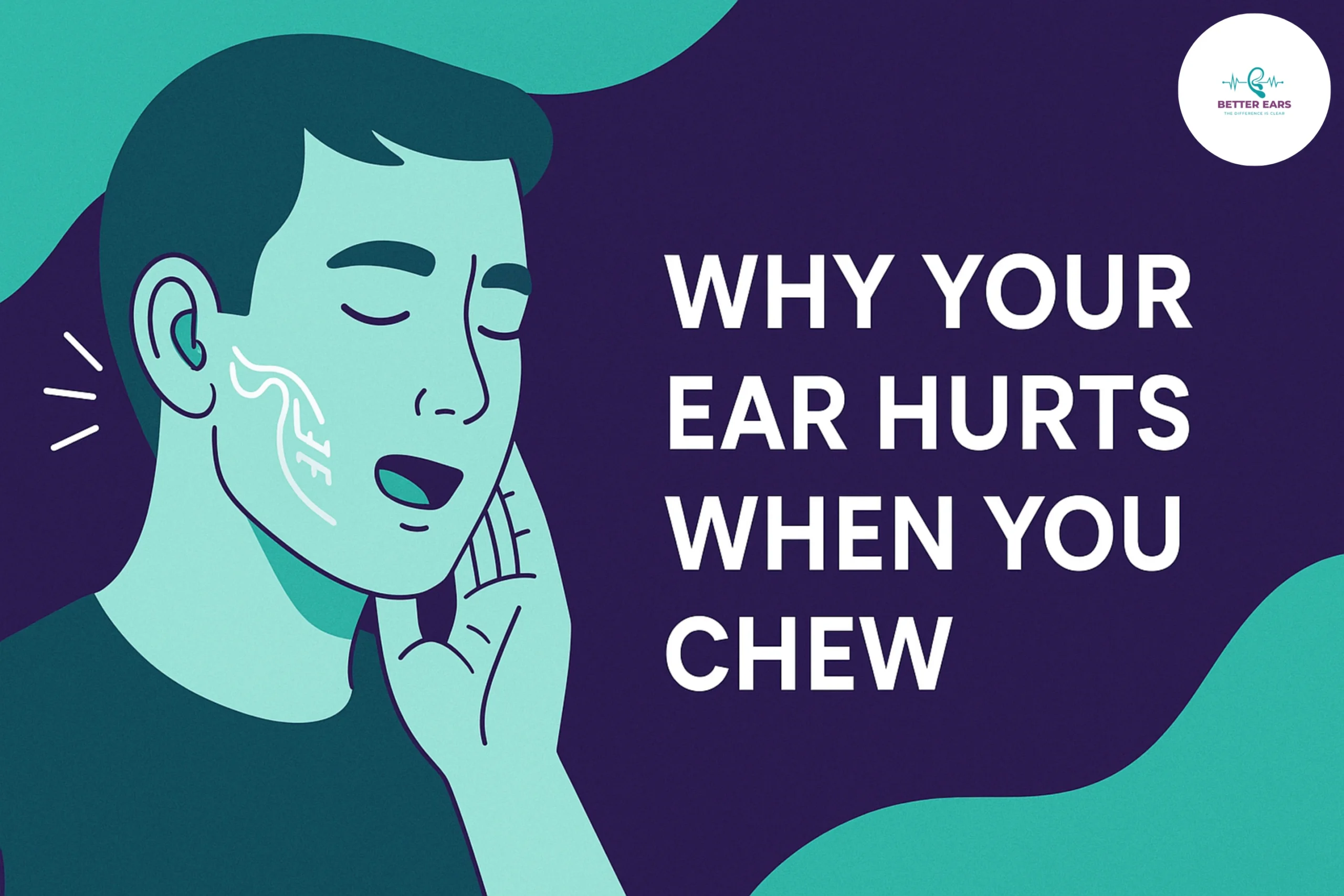 Why Your Ear Hurts When You Chew: Common Causes, TMJ Links, and Safe ...